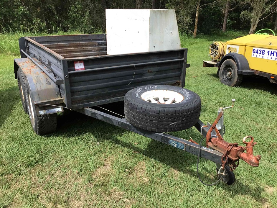 2002 Nathan Trailers Tandem Tailer Auction (0145-7042323) | Grays Australia