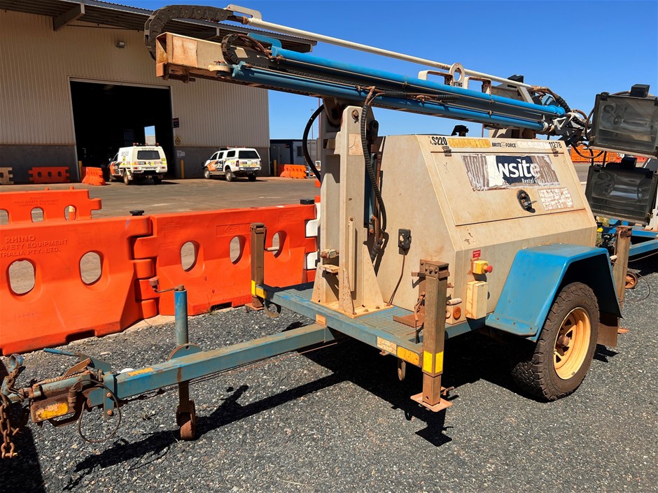 2010 Briteforce LS6K Lighting Tower - 6,000w (Karratha) Auction (0046 ...