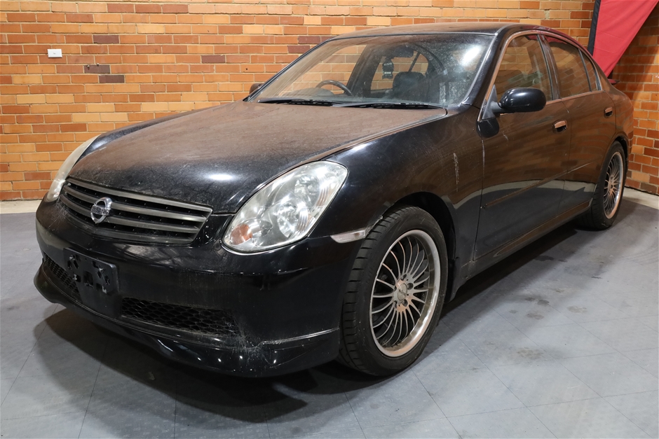 NISSAN SKYLINE 350GT automatic 4D-SEDAN Auction (0001-10500111) | Grays ...