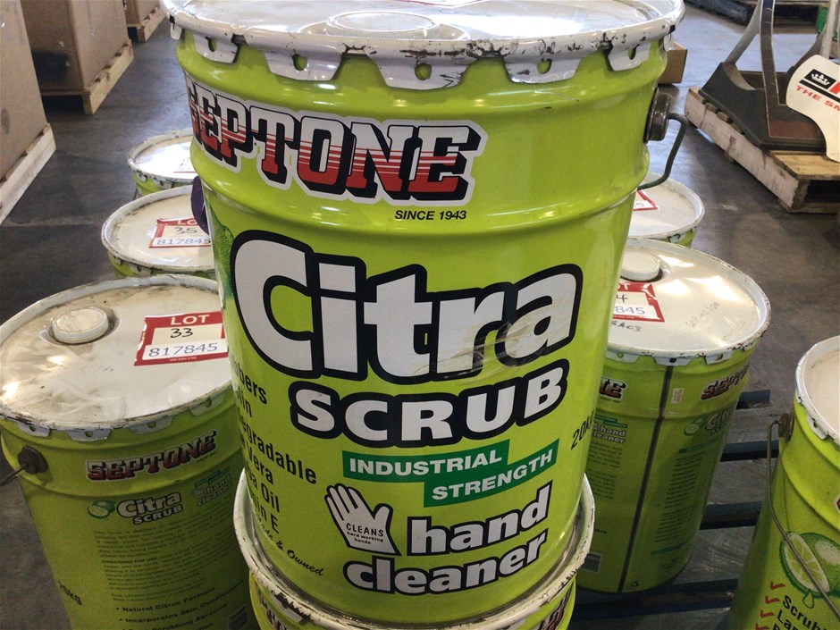 Septone Citra Scrub Industrial Strength Hand Cleaner Auction (0038 ...