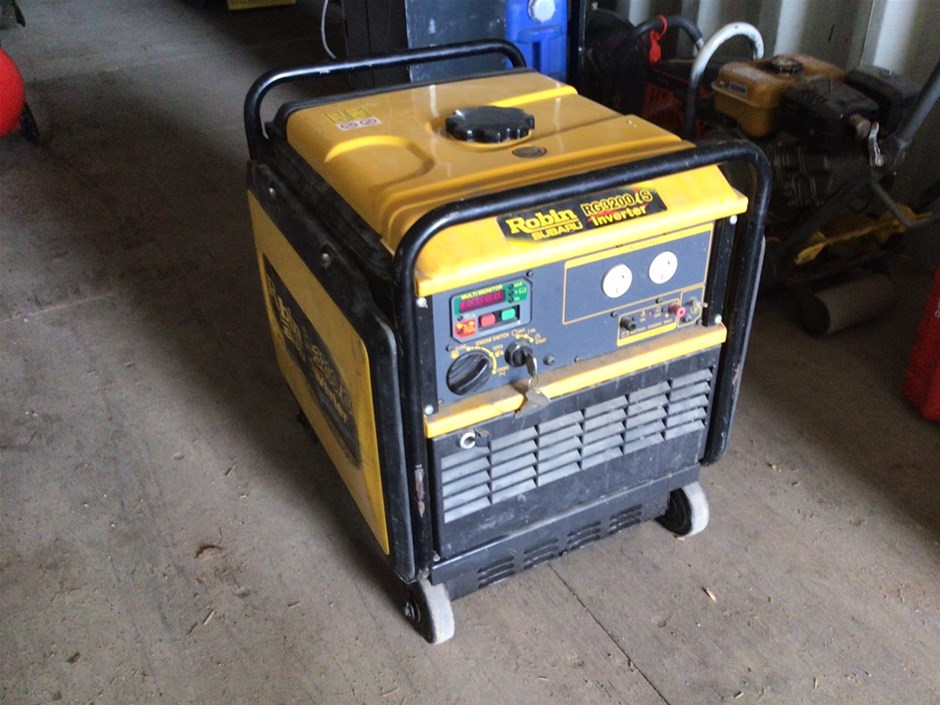 Robin Subaru RG-3200iS Inverter Generator Auction (0034-3024012 ...