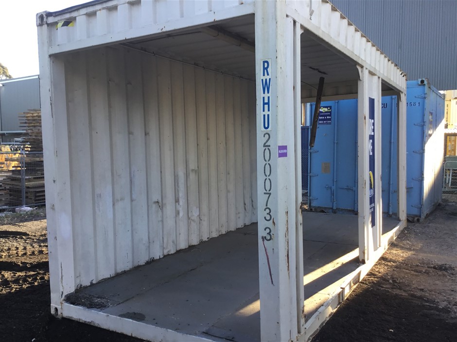 20ft Hoarding Shipping Container- (Moorebank) RWHU2000733 Auction (0014 ...
