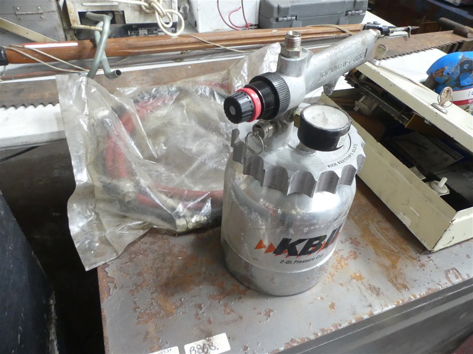 Pressure Pot with hose attachments Auction (0036-3023978) | Grays Australia