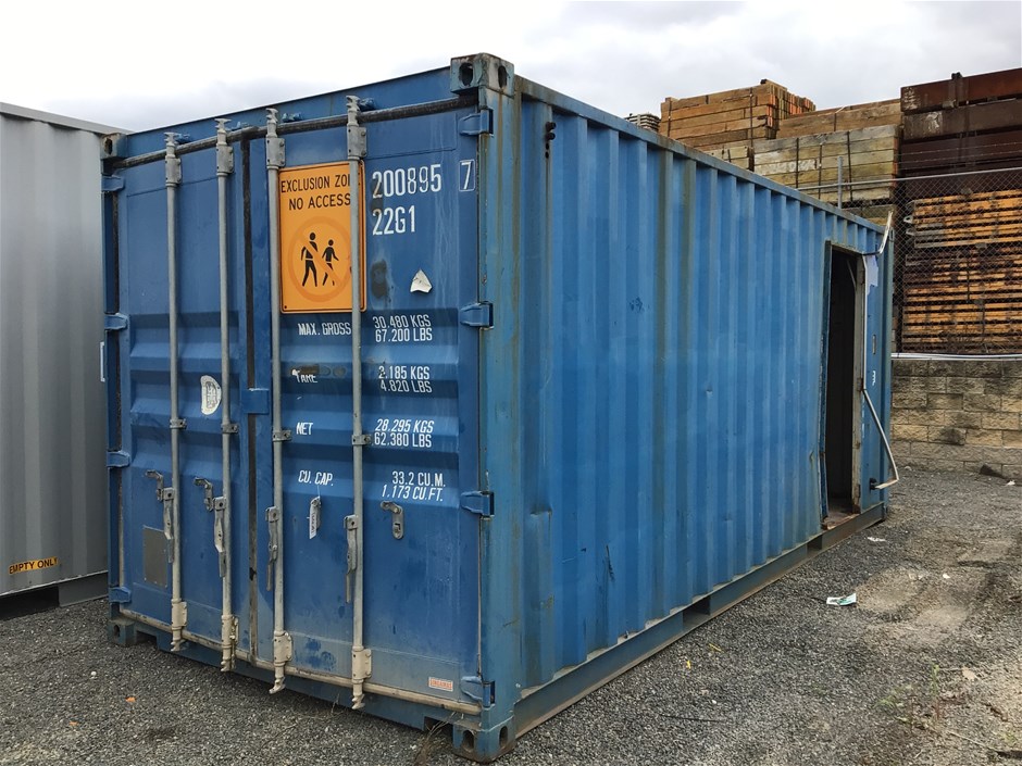 Shanghai Baoshan Shipping Container With Pump Auction (0002-5051310 ...
