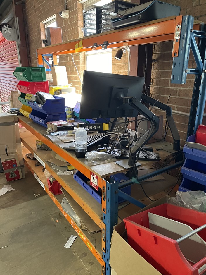 Pallet Racking Table Auction (0036-5051274) | Grays Australia