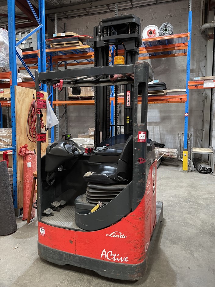 2009 LINDE R16S Ride on Forklift Auction (0039-5051274) | Grays Australia