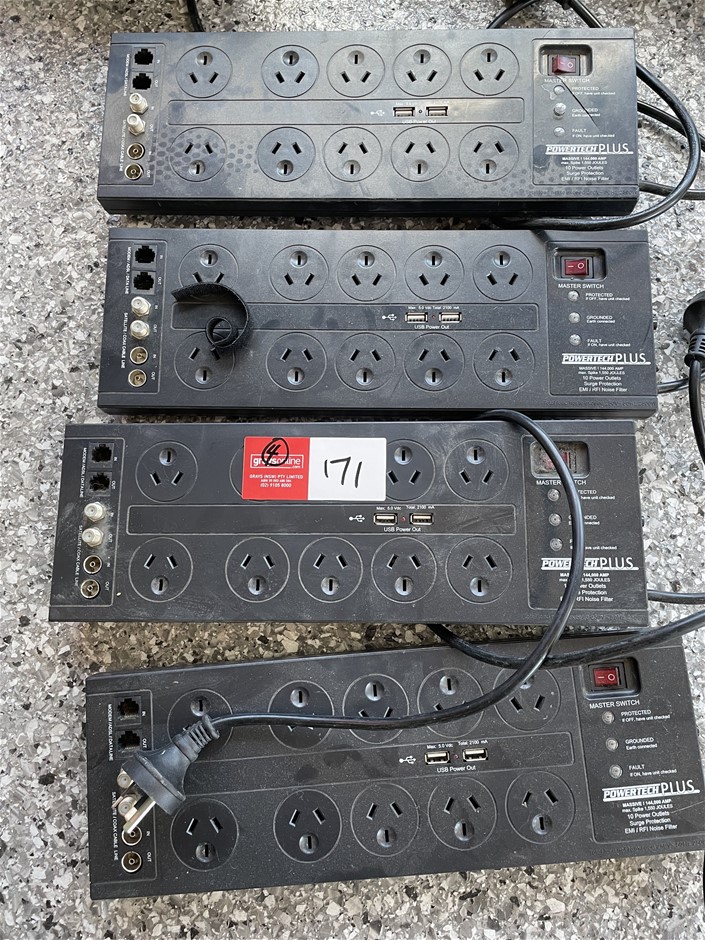 4 x POWERTECH PLUS Powerboards Auction (0171-5051273) | Grays Australia