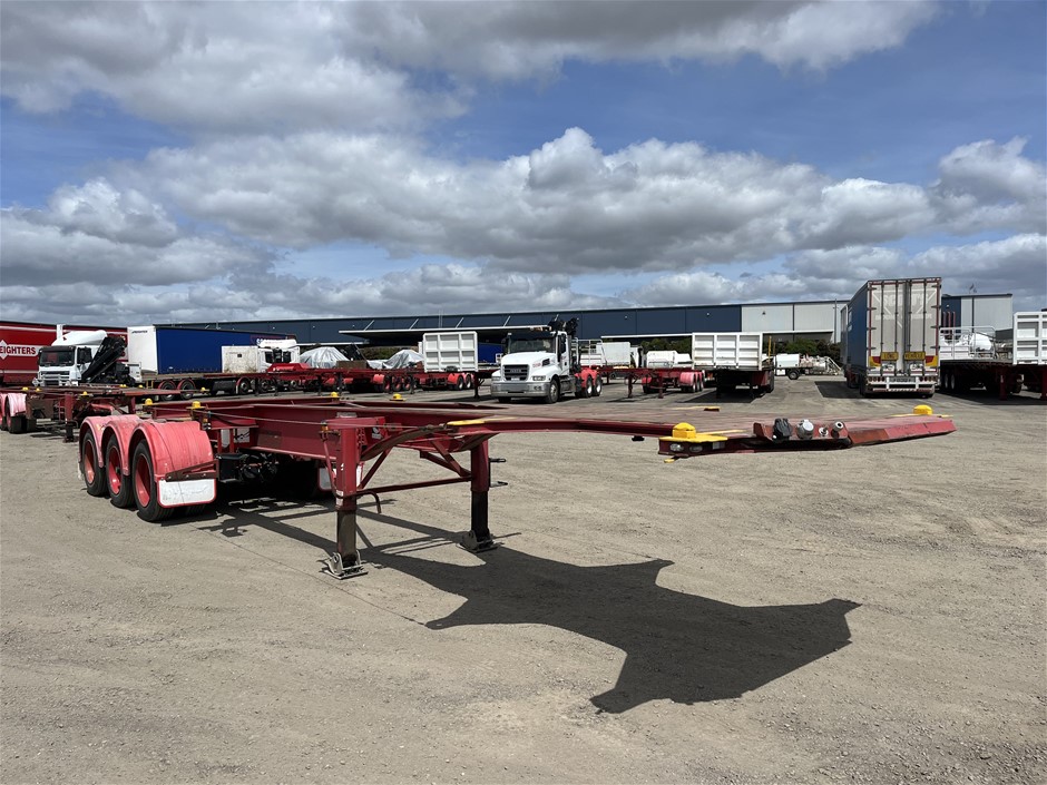 2003 Maxitrans Ultra Low Profile Skel Trailer Auction (0024-3023908 ...