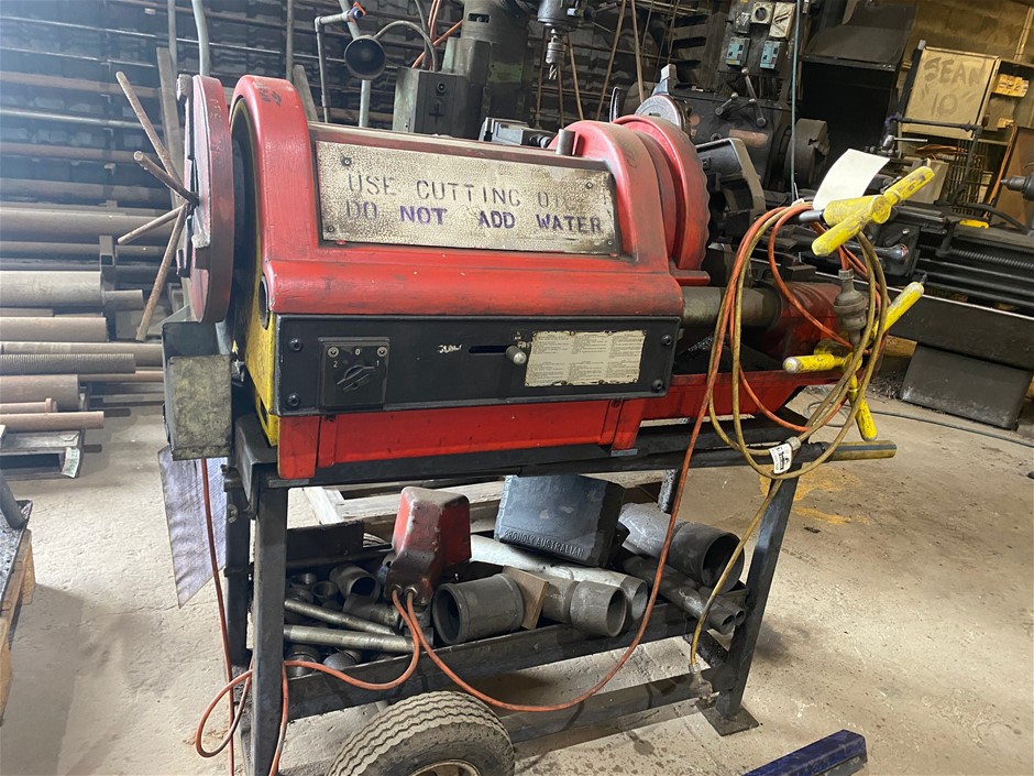 Ridgid 1224 Mobile Pipe/Bolt Threading Machine Auction (0022-5050884 ...
