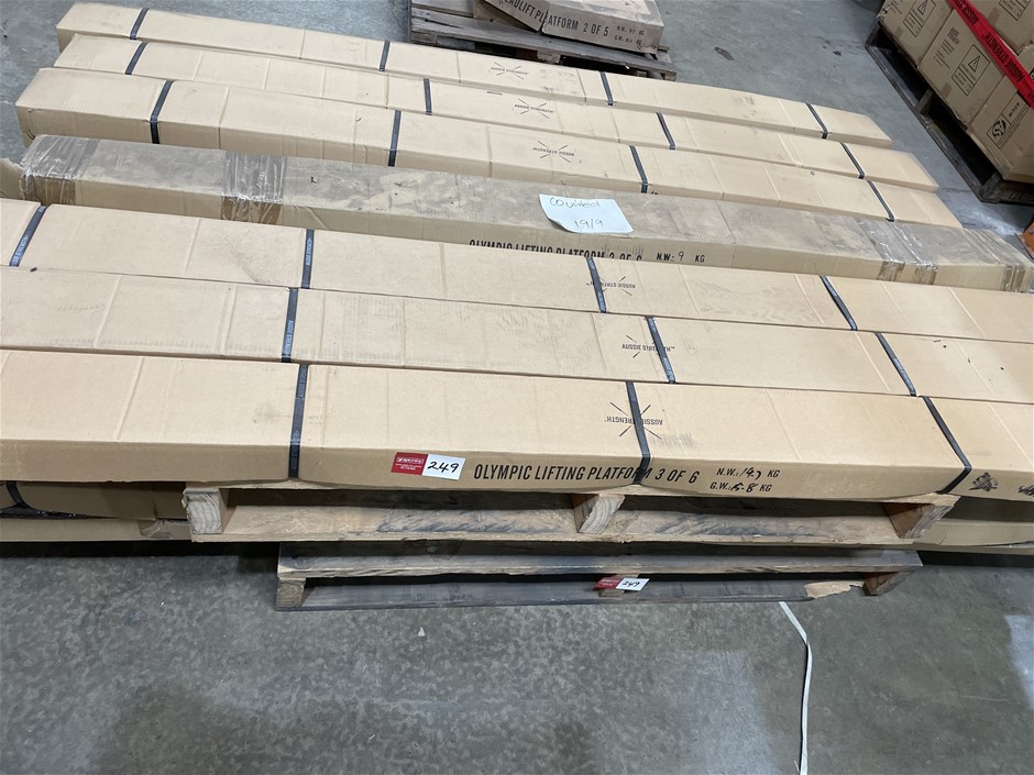 AUSSIE STRENGTH Olympic Lifting platform part Auction (0249-5051268 ...