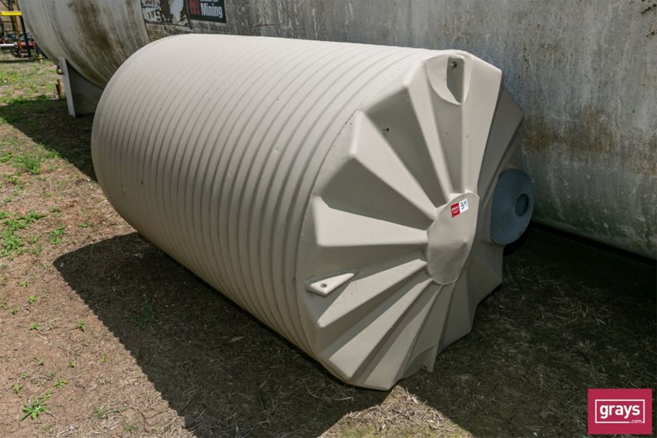 Rapid Plas 1500 Litre Water Tank Auction (0039-5051292) | Grays Australia