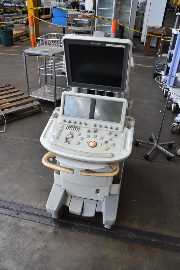 2005 Philips iE33 Mobile Diagnostic Ultra Sound System Auction (0013 ...