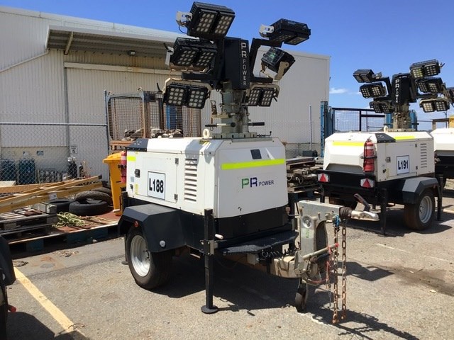 PR Power Diesel Lighting Tower PR-ECO-MINESPEC-LED Lighting Tower ...