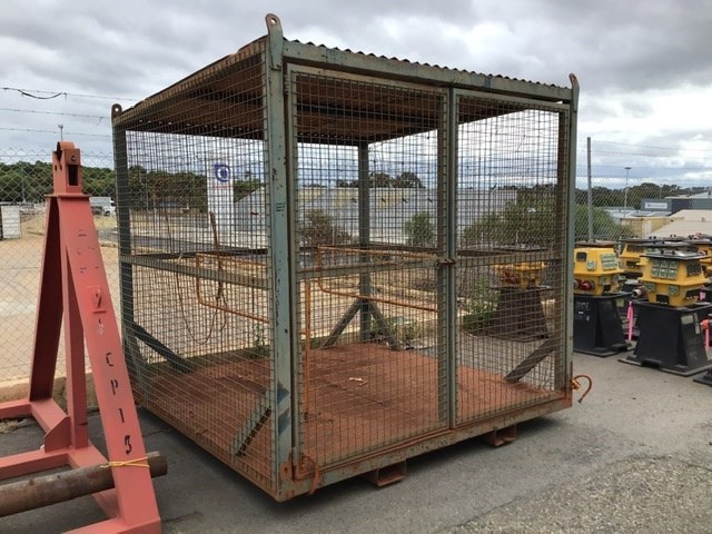 Lockable Gas Bottle Storage Cage Auction (0133-9038091) | Grays Australia