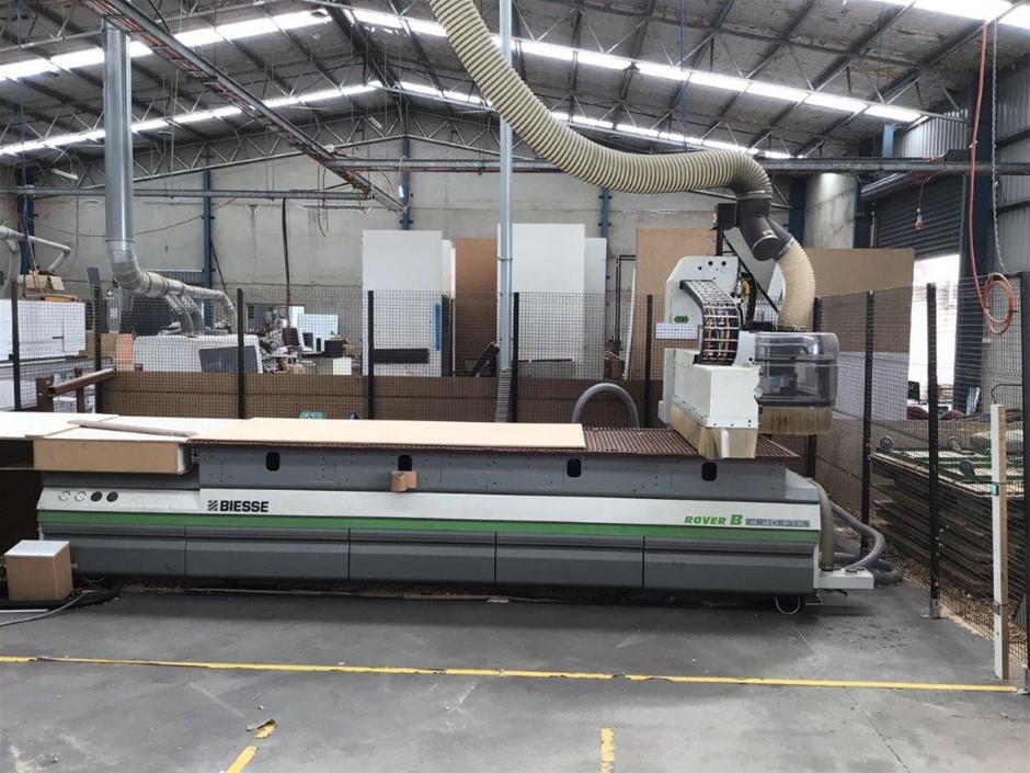 Biesse Rover B 4.40 FTK CNC Processing Centre Auction (0003-3024029 ...
