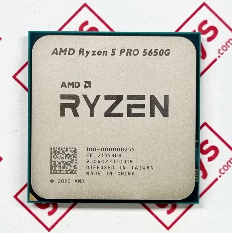 AMD Ryzen™ 5 Pro 5650G 3.90GHz 6-Cores AMD Ryzen™ Desktop Processor ...