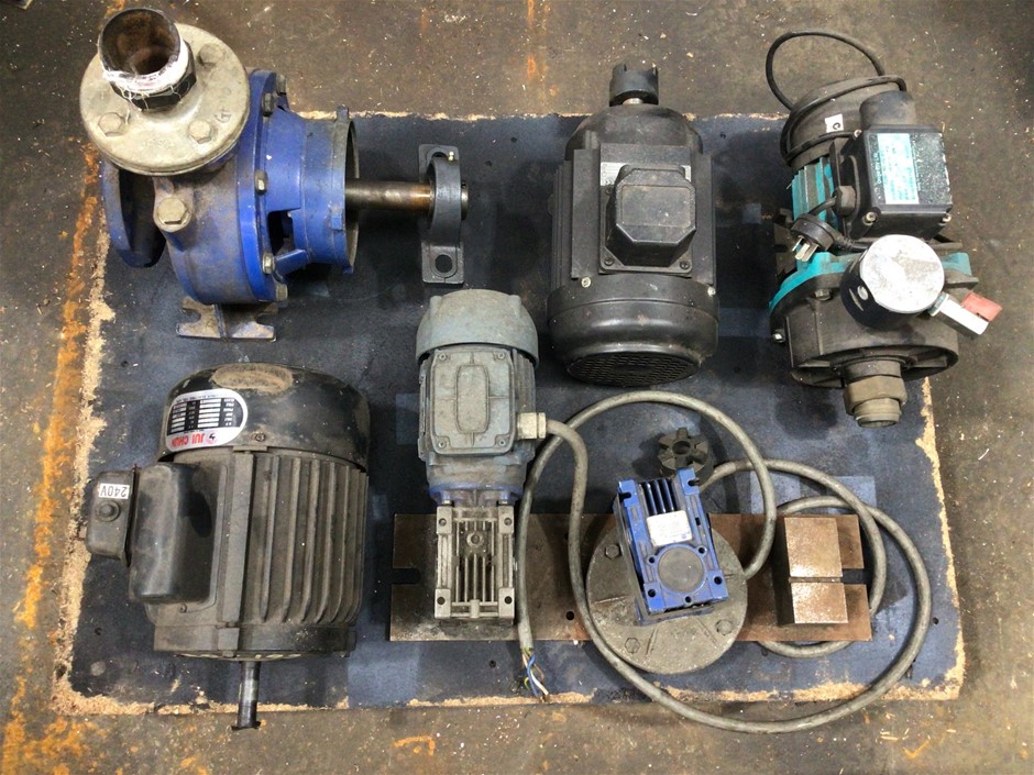 Quantity of Assorted Motors and Pumps Auction (0040-3023934) | Grays ...