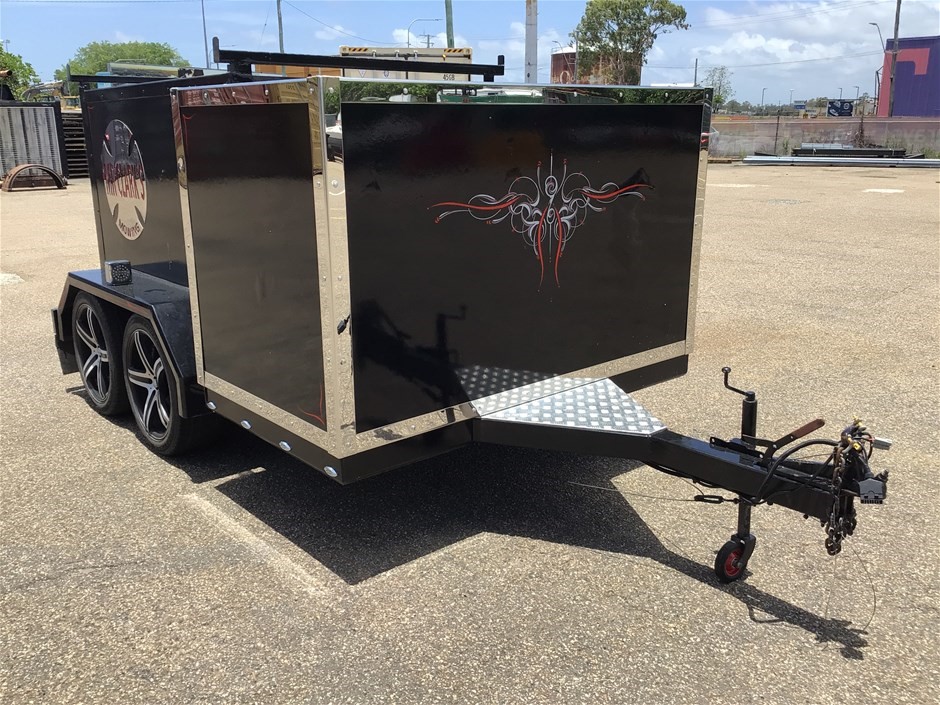 2020 R W Clark Mower / Plant Trailer