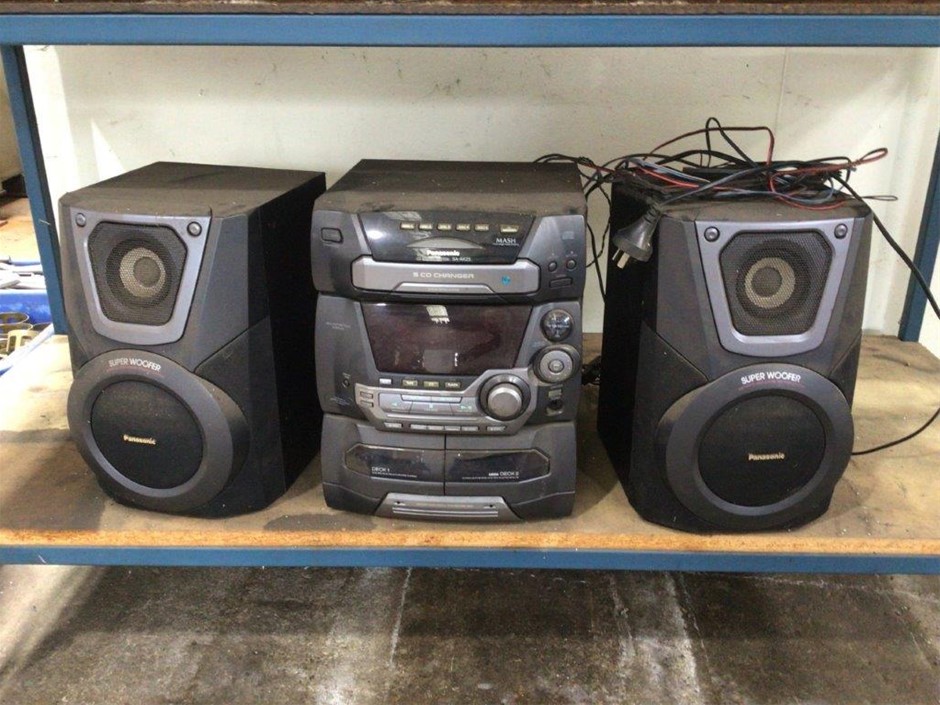Panasonic - CD / Stereo System Auction (0070-3023934) | Grays Australia