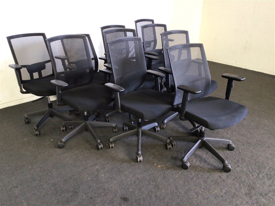 10x OFFICE CHAIRS Auction (0002-7043115) | Grays Australia