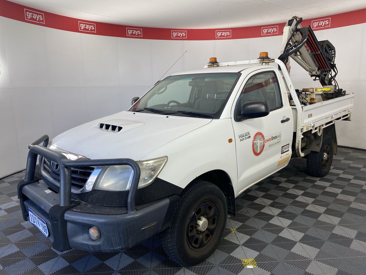 2011 Toyota Hilux 4X4 SR KUN26R Turbo Diesel Automatic Cab Chassis ...