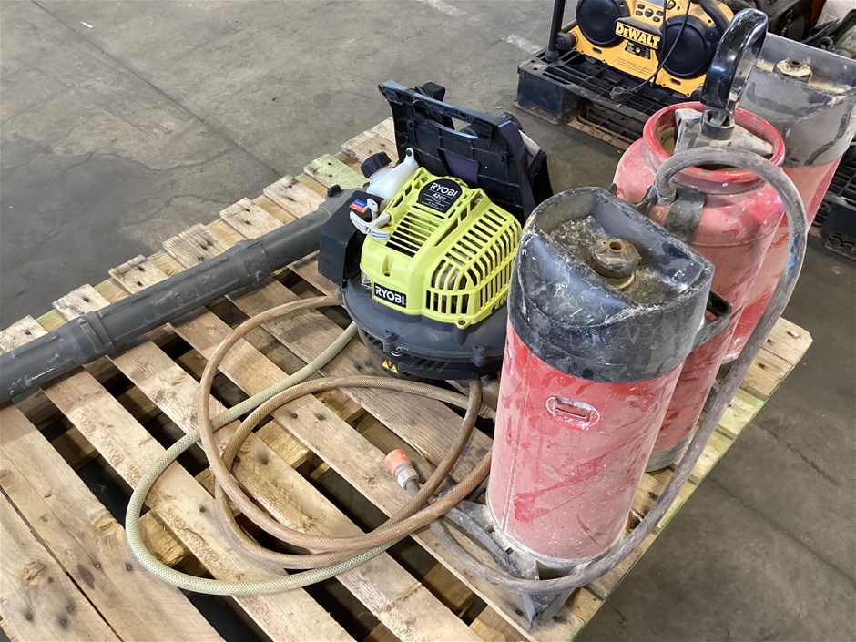 Ryobi Back Pack Blower And Hilti High Pressure Vessels Auction (0111 ...