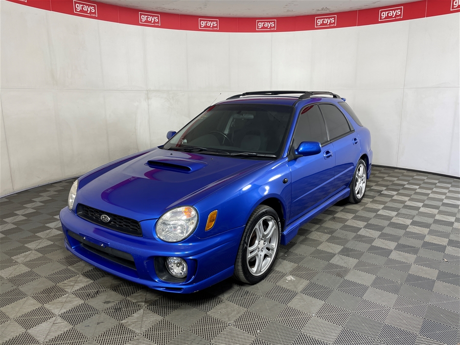 2000 Subaru Impreza WRX Bug Eye S44 Manual World Rally Blue Hatch Auction (0001-10328967 ...