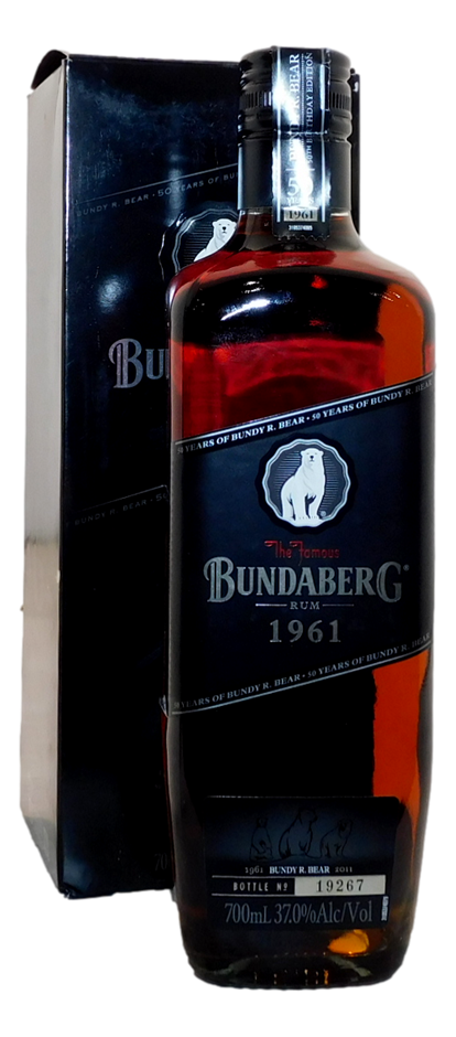 The Famous Bundaberg Rum 1961 (1x 700mL), Qld, Screwcap Auction (0008-10718929) | Grays Australia