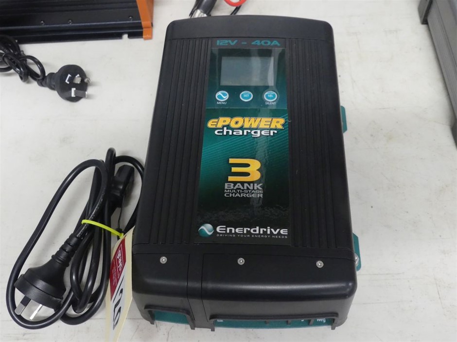 Enerdrive ePower EN31240 Multi Stage Charger Auction (0120-5051237) | Grays Australia