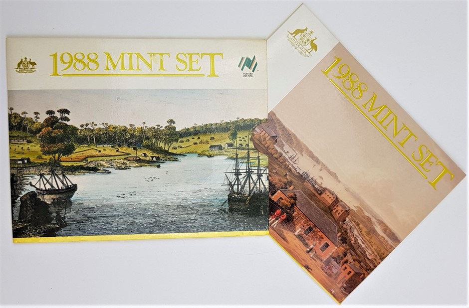 1988 Bicentenary Uncirculated Mint Set Auction (0021-2549519) | Grays Australia