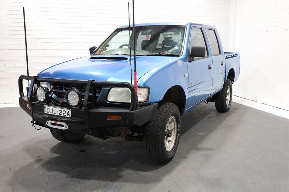 2002 Holden Rodeo LX R9 Turbo Diesel Manual Dual Cab Auction (0001 ...