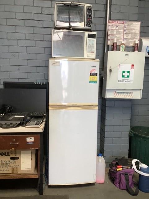 Samsung 2 Door Fridge Freezer, Simpson Microwave and Russell Hobbs Oven ...