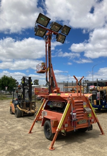 2011 ALLIGHT MS7.5K-9 Lighting Tower 7500W Mine Spec Hydraulic 9M ...