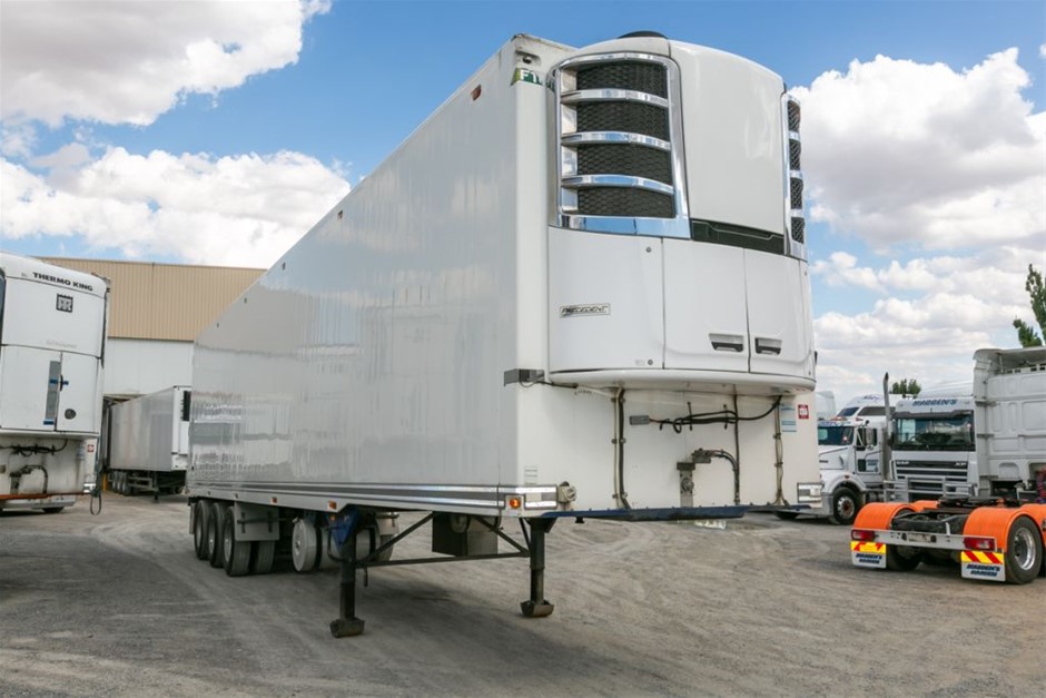 2003 FTE FTE/3A Triaxle Single Zone 22 Pallet Refrigerated Trailer ...