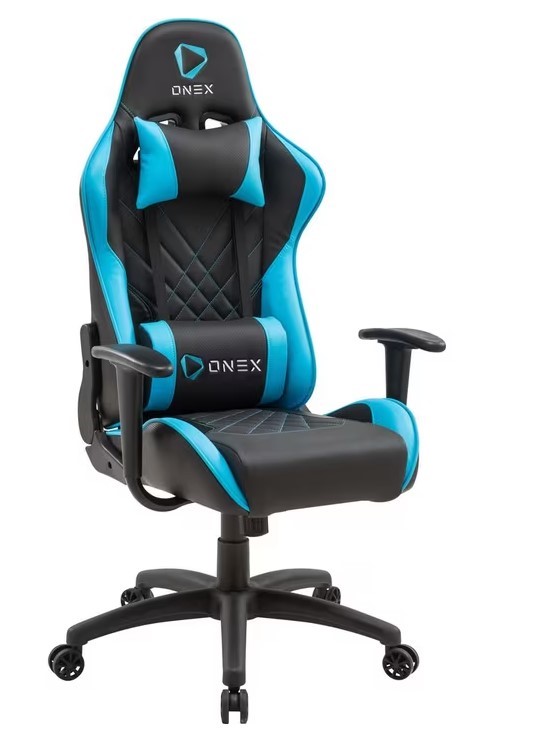 ONEX GX220 Air Black-Blue Gaming Chair Auction (0011-2552692) | Grays ...