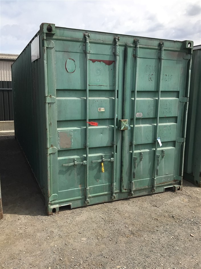 20" Shipping Container Auction (0006-8016695) | Grays Australia