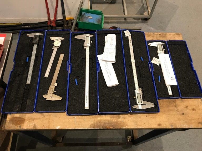 6x Assorted Vernier Gauges Auction (0120-3024371) | Grays Australia