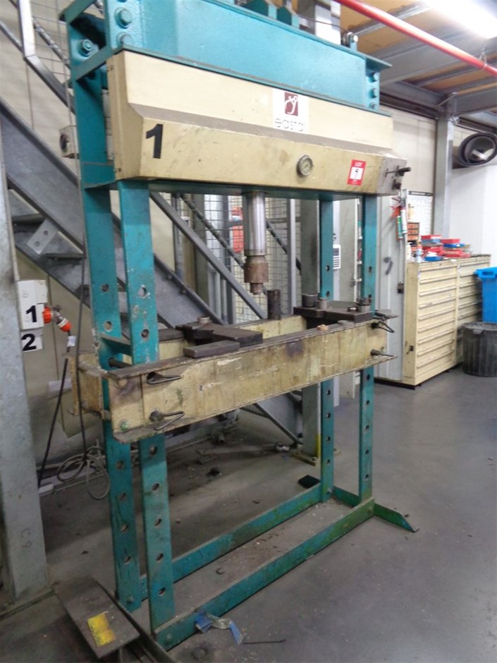 70 Ton Automatic Hydraulic Press Auction (0009-7043031) | Grays Australia