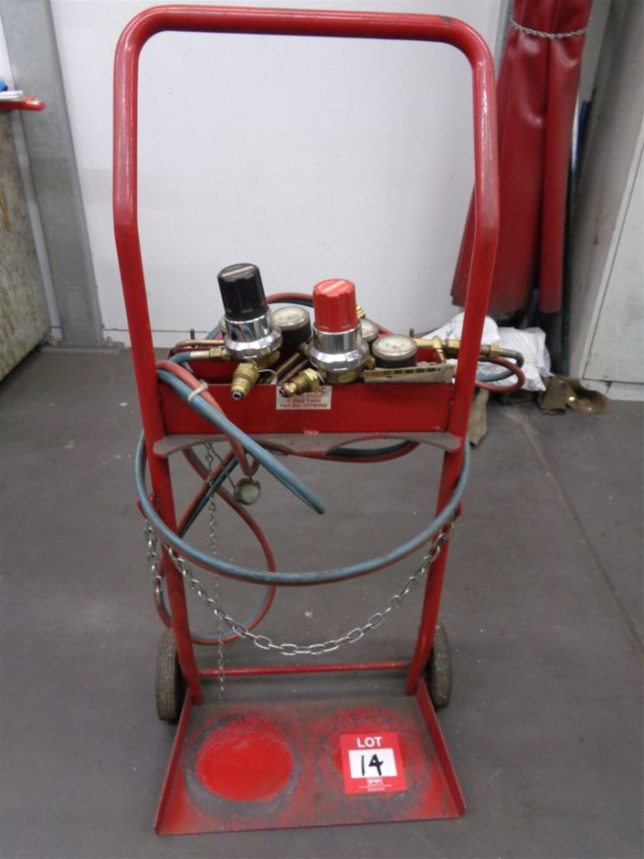 Oxy Acetylene Trolley Auction (0014-7043031) | Grays Australia