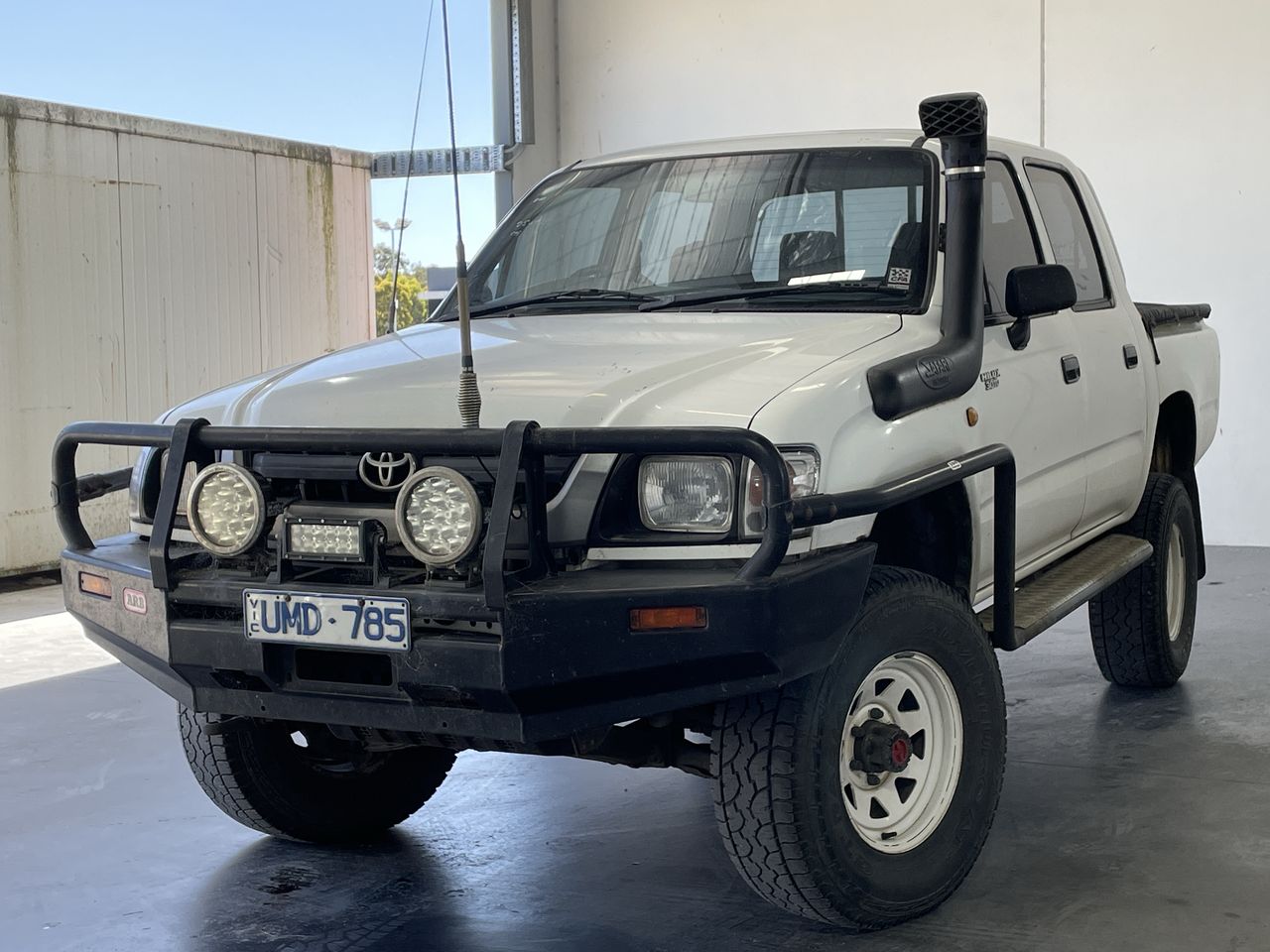 2002 Toyota Hilux (4x4) Turbo Diesel Manual Dual Cab Auction (0001 ...