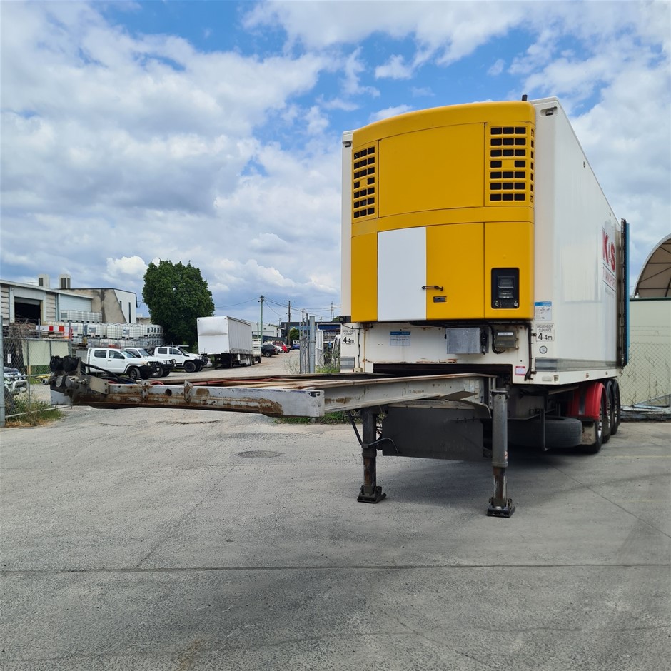 2006 FTE FTE3A Tri-Axle Refrigerated Lead Trailer Auction (0130-7042622 ...