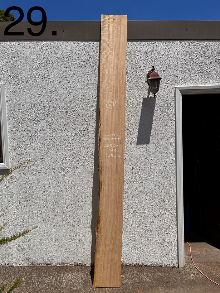 Timber Slab / Board - Figured Messmate Auction (0029-5051592) | Grays ...