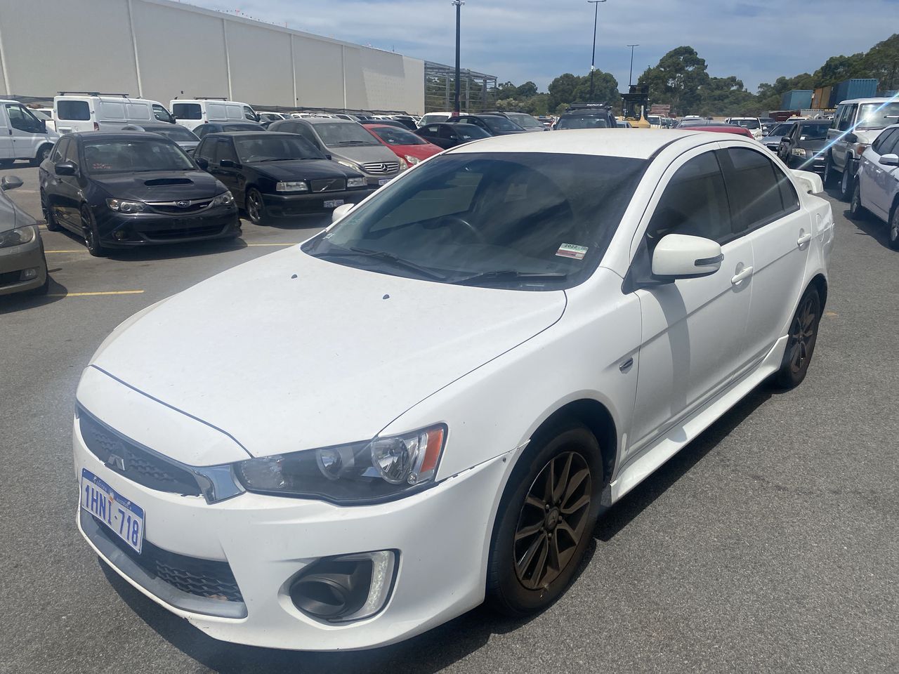 2017 Mitsubishi Lancer ES SPORT CF CVT Sedan(WOVR+INSPECTED) Auction ...