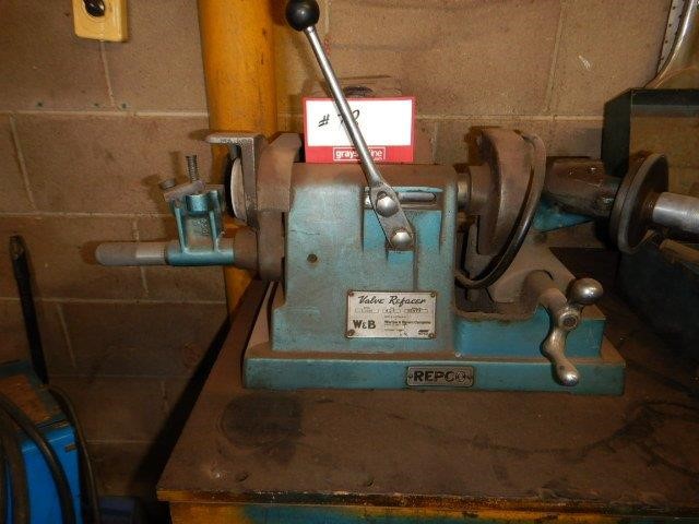 Warren & Brown Company 212000 Valve Refacer & Attachments Auction (0071 ...