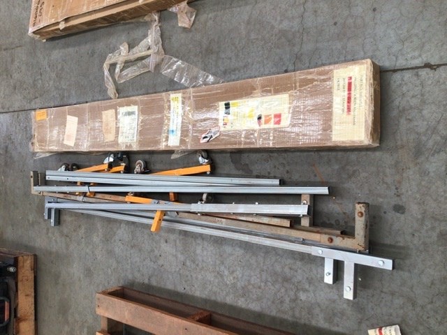 3 x Welding Screen Frames on Castors Auction (0059-9038902) | Grays ...