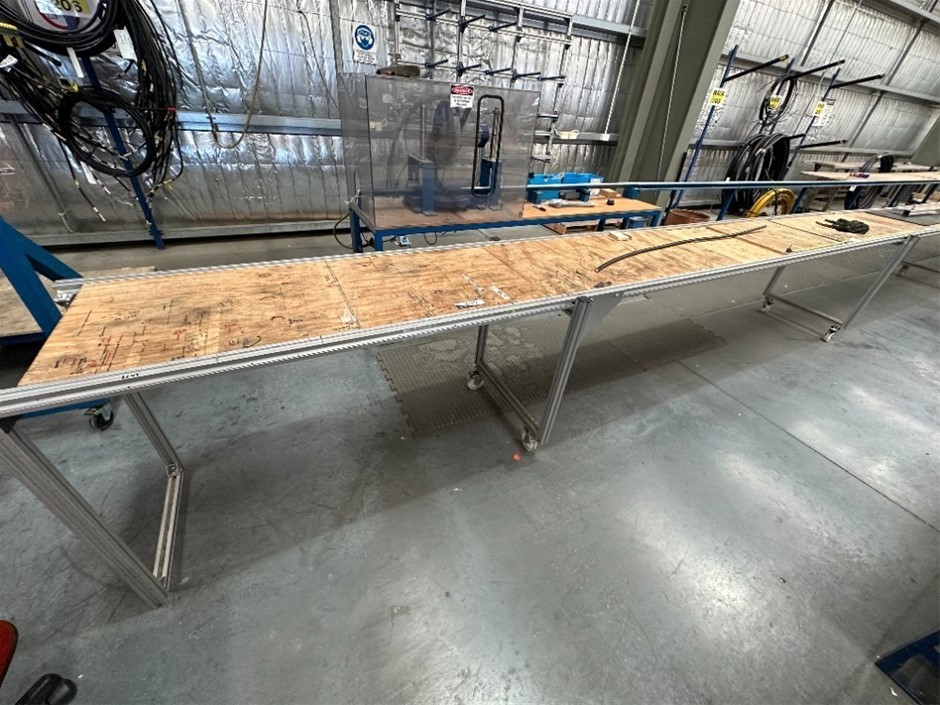 Aluminum framed multi section mobile test bench Auction (0697-3024591 ...