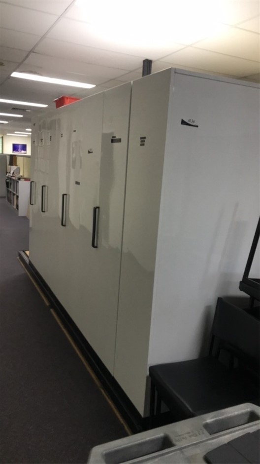 Compactus 8 Bay Shelving Unit Auction (1834-3024854) | Grays Australia