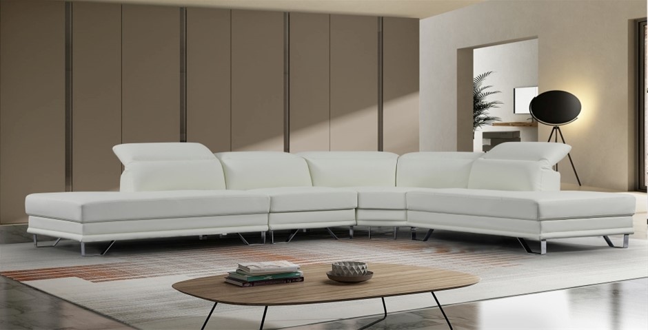 Sphera Modular Grand Corner Lounge - White Auction (0002-7123215 ...