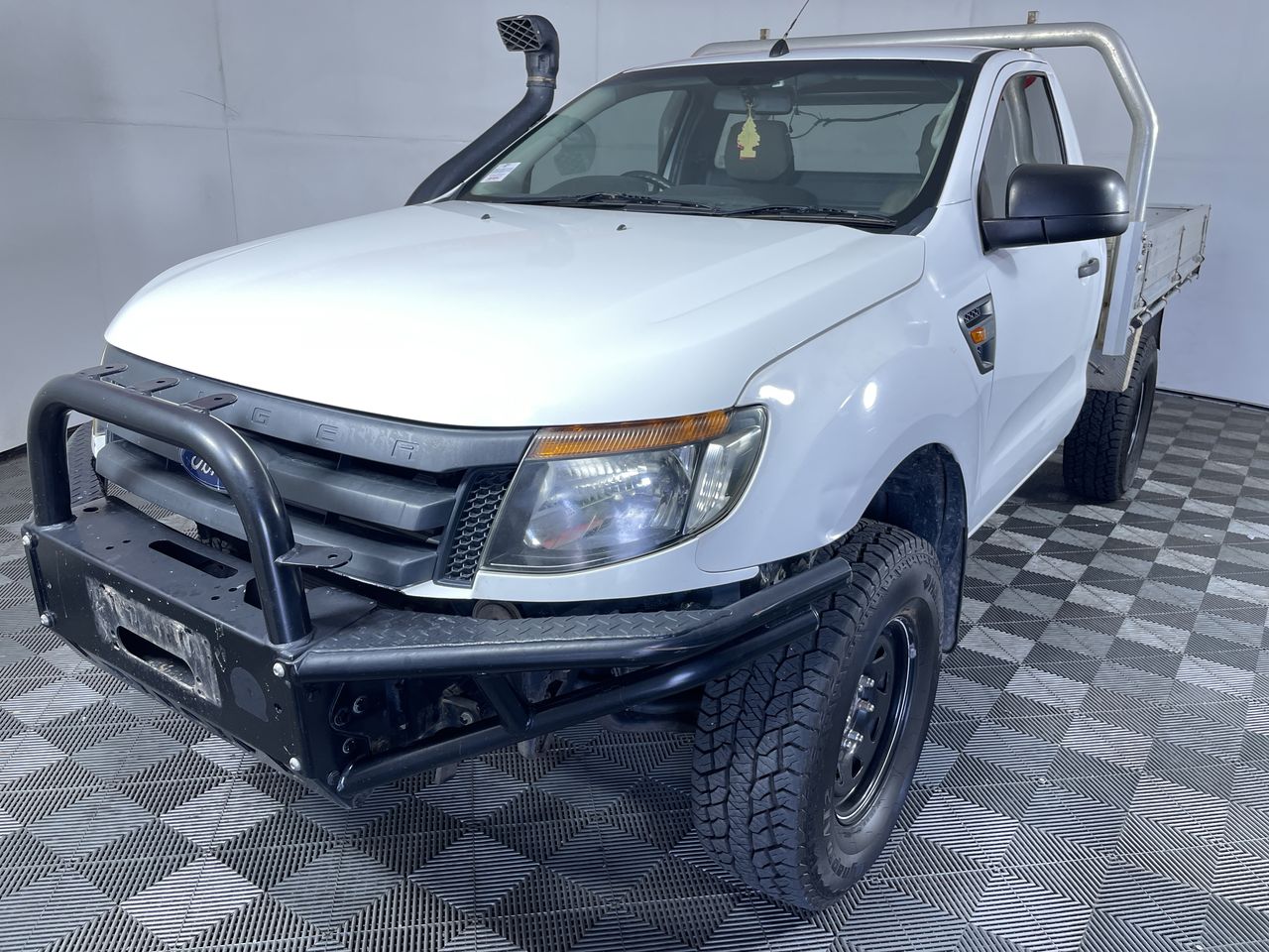 2013 Ford Ranger XL 4X4 PX Turbo Diesel Manual Cab Chassis Auction ...