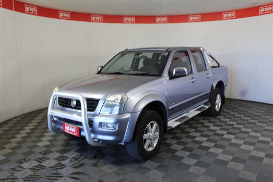 2005 Holden Rodeo LT V6 Crew Cab RA Manual Dual Cab Auction (0001 ...